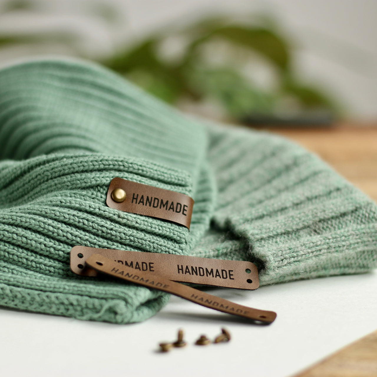 Custom Faux Leather Tags for Knitting, Crochet and Handmade Items – Cutpie